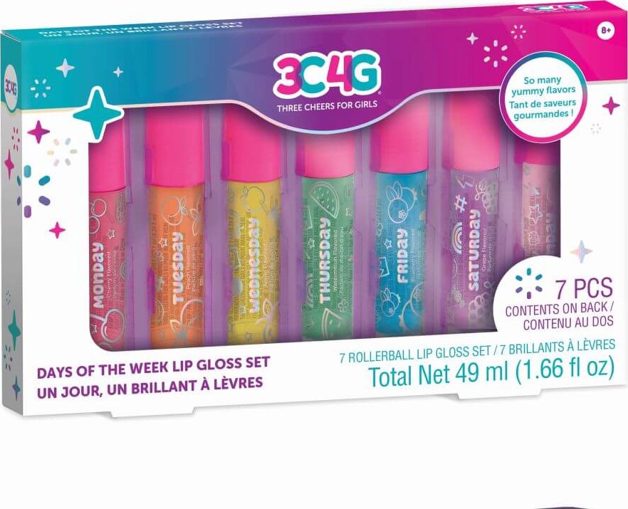 Make It Real 3C4G Days Of The Week Lip Gloss Set 1310049 od 315 Kč ...