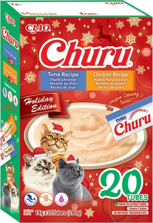 Inaba Churu Cat Box Holiday 20x 14 g od 225 Kč - Zbozi.cz