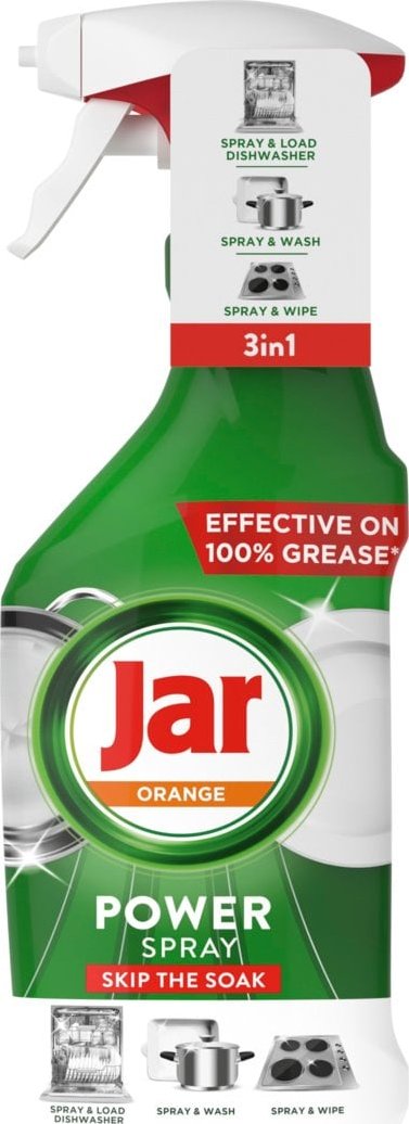 Jar Power Spray 3v1 Orange sprej na nádobí a čištění povrchů od 68 Kč ...