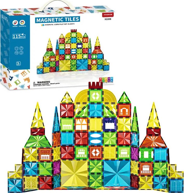 Magnetic Tiles X2208 magnetická stavebnice Diamond 115 dílů od 1 532 Kč ...