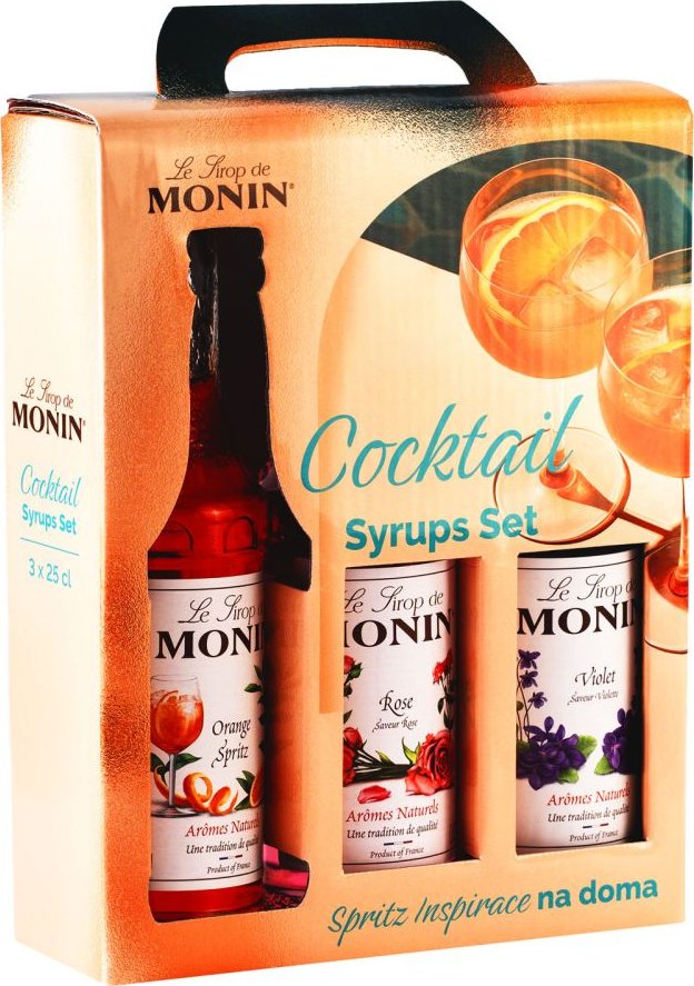 Monin Cocktail Syrups Set 3x 0,25 l od 305 Kč - Zbozi.cz