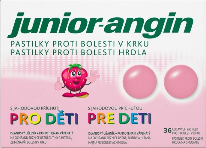 Bayer Junior-Angin 36 pastilek od 180 Kč - Zbozi.cz