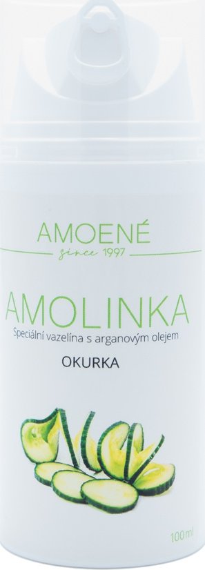 Recenze Amoene Amolinka vazelína s arganovým olejem okurka 100 ml - Zbozi.cz