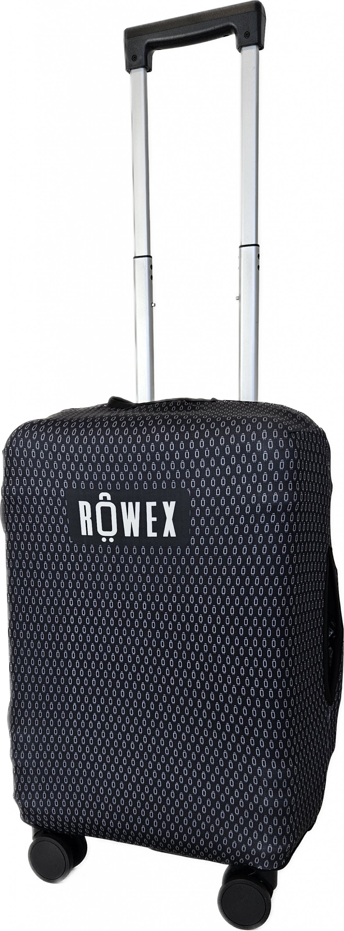 Recenze Rowex Esen ochranný obal na příruční kabinové kufry M černý ...