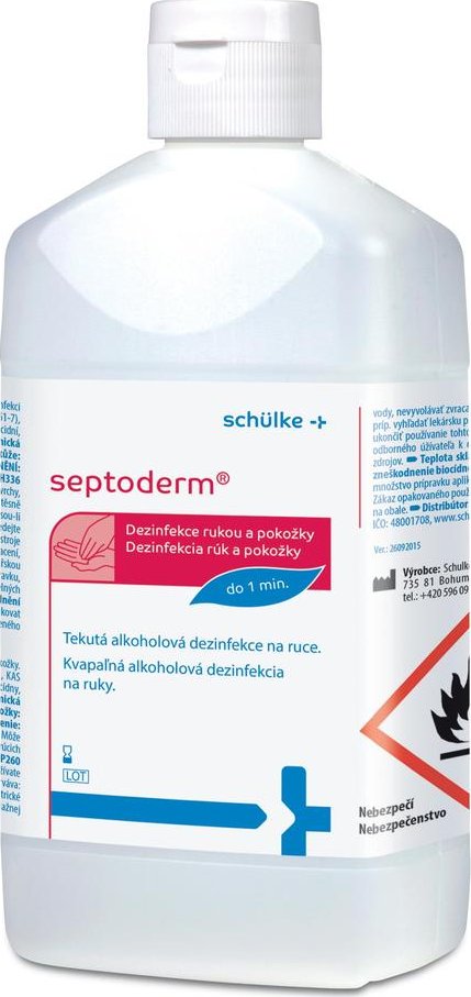 Schülke & Mayr Septoderm roztok 500 ml od 150 Kč - Zbozi.cz