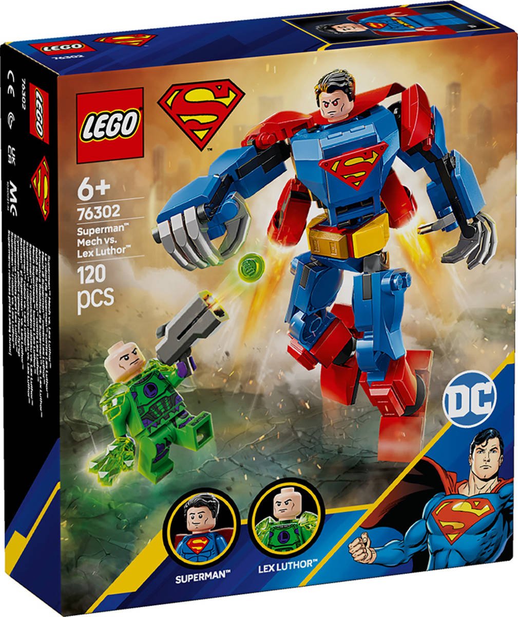 LEGO DC Batman 76302 Superman v robotickém obleku vs. Lex Luthor od 261 ...
