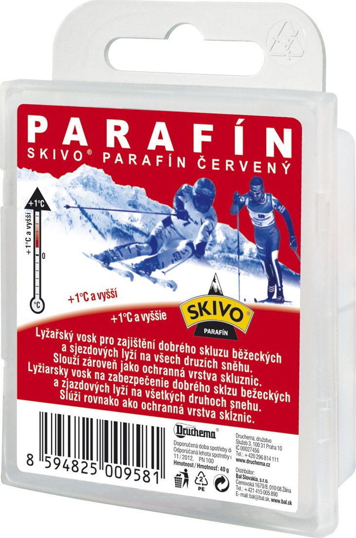 Skivo Parafín červený +1 °C 40 g od 80 Kč - Zbozi.cz