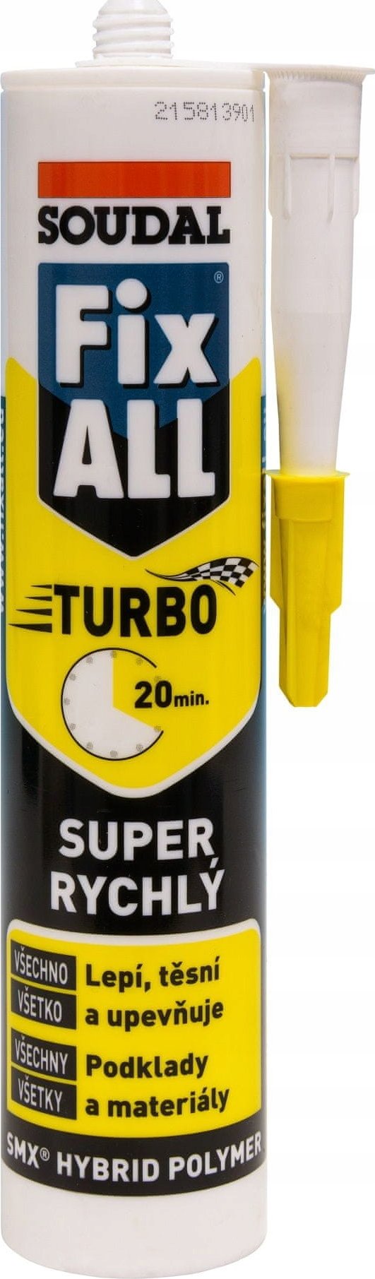 Soudal Fix All Turbo 1242880 bílý 290 ml od 166 Kč - Zbozi.cz