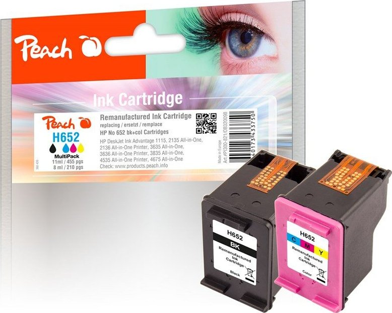 Peach za HP 652 MultiPack Plus od 639 Kč - Zbozi.cz