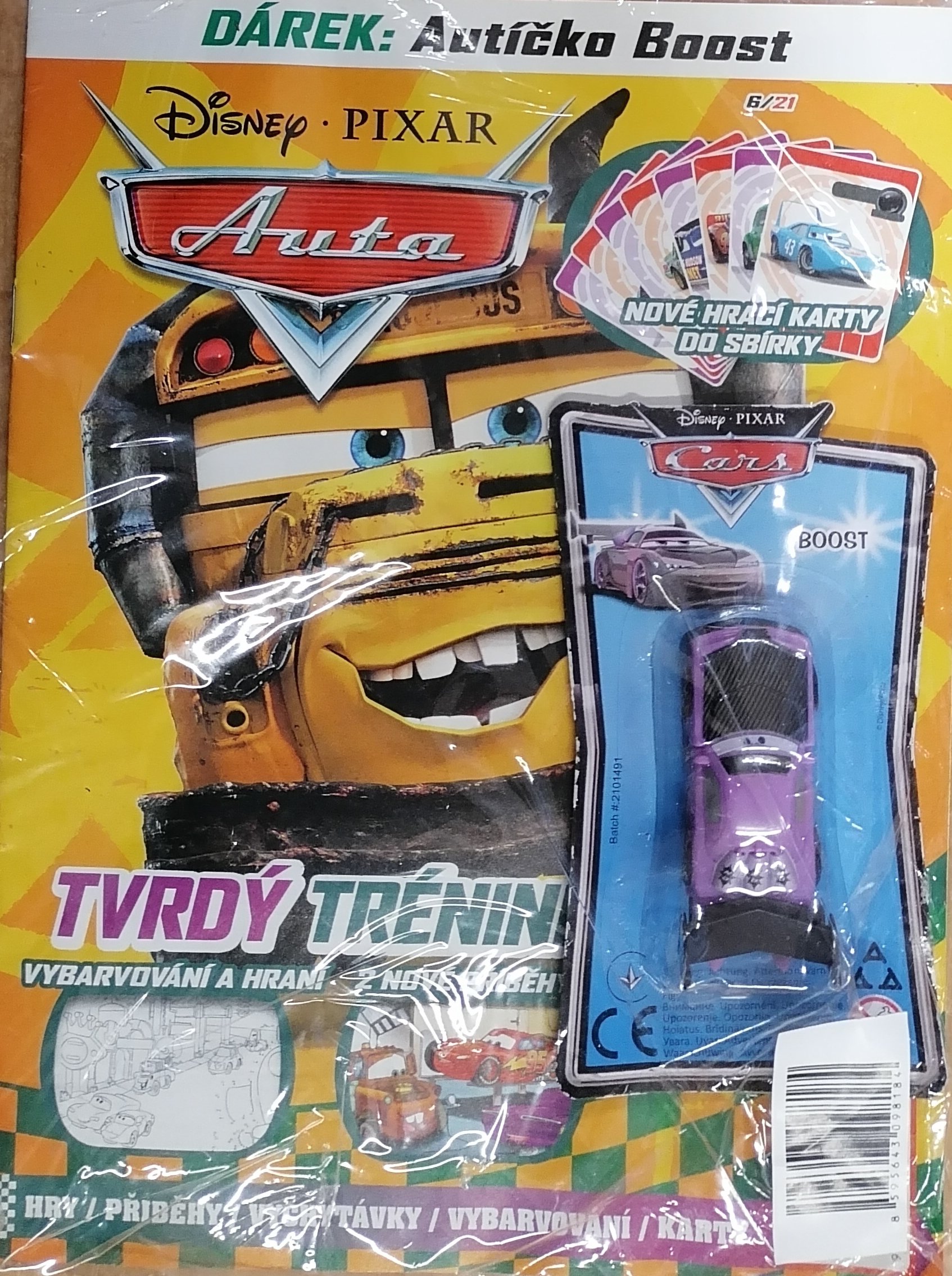 Disney Auta: Časopis s dárkem 6/2021 - Nakladatelství Egmont (2021) od ...