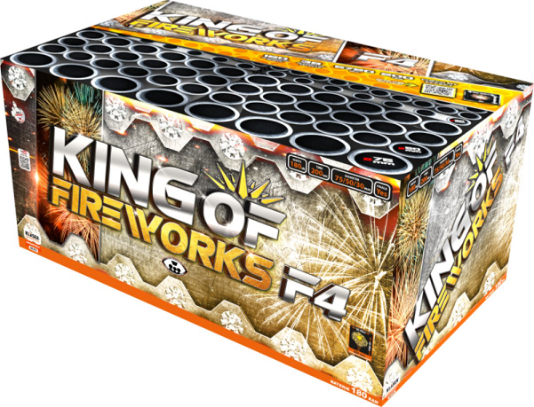 Klásek Pyrotechnics King Of Fireworks 30/50/75 mm 180 ran - Zbozi.cz