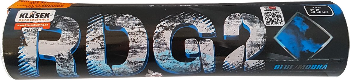 Klásek Pyrotechnics RDG2 modrá dýmovnice 1 ks od 159 Kč - Zbozi.cz