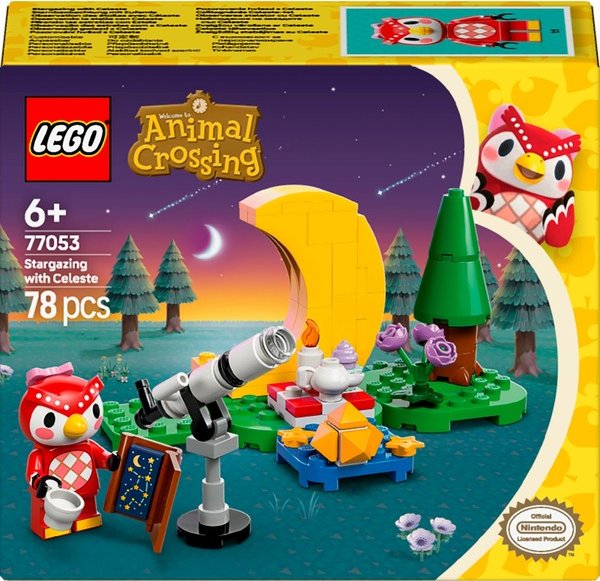 Recenze LEGO Animal Crossing 77053 Pozorování hvězd s Celeste - Zbozi.cz