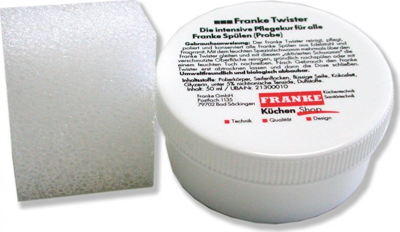 Franke Čistící pasta twister 40 ml od 73 Kč - Zbozi.cz