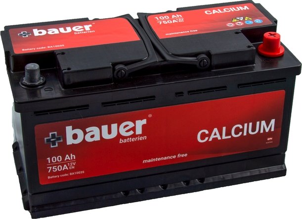 Bauer Batterien Calcium BA10035 12V 100Ah 750A od 2 344 Kč - Zbozi.cz