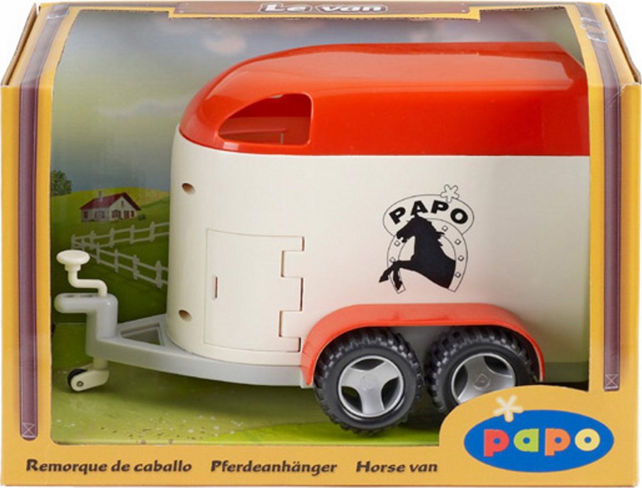PAPO Přívěs na přepravu koní bílý/červený od 565 Kč - Zbozi.cz