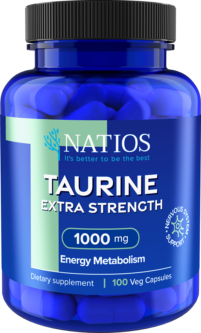 Natios Taurine Extra Strenght 1000 mg 100 cps. od 199 Kč - Zbozi.cz