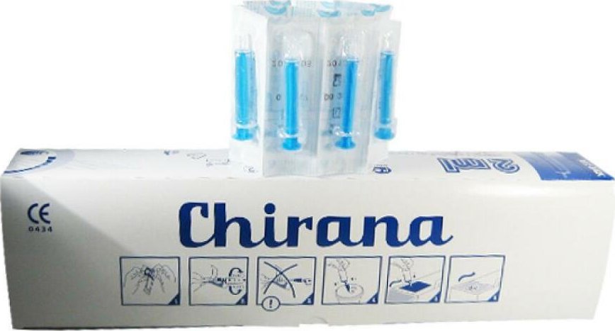 CHIRANA T.Injecta Luer jednorázová dvoudílná stříkačka 2 ml 100 ks od ...
