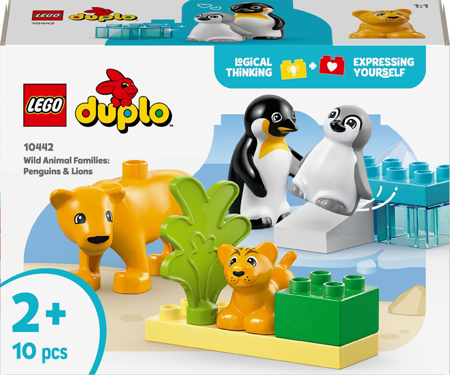 LEGO Duplo 10442 Rodinky divokých zvířat od 157 Kč - Zbozi.cz