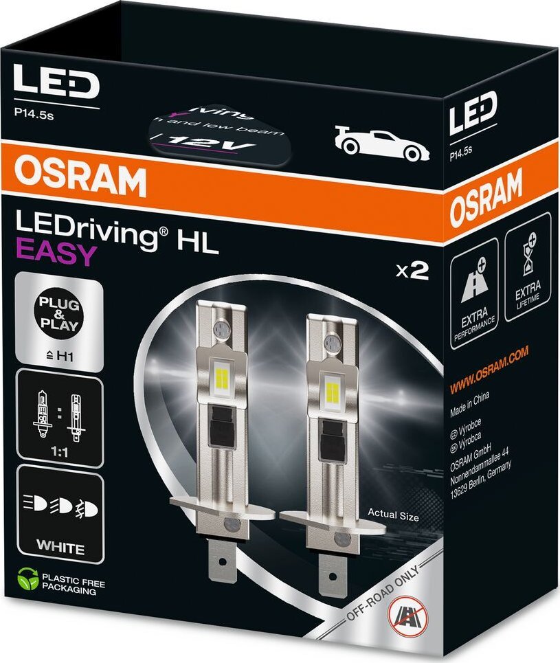 OSRAM LEDriving HL Easy 64150DWESY-2HB H1 12V 9W 2 ks od 1 277 Kč ...