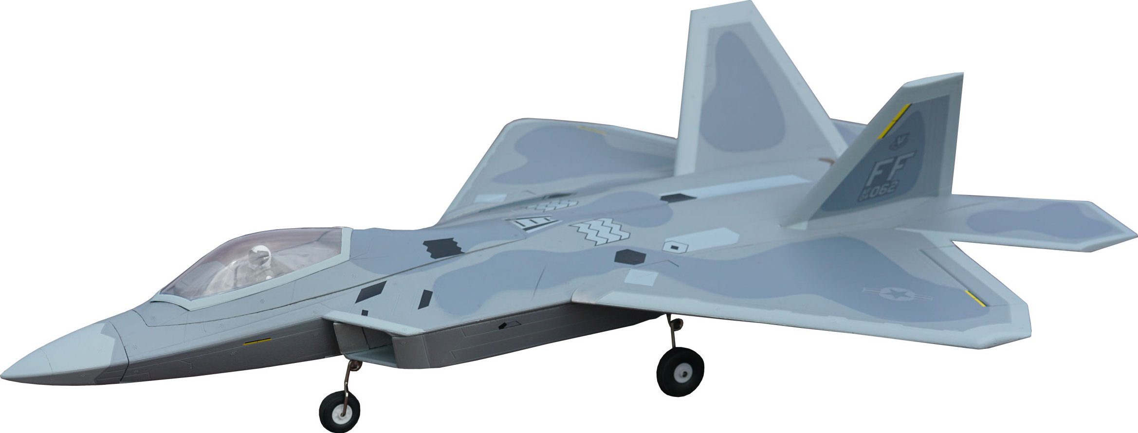 Amewi XFLY F-22 Raptor Jet Twin EDF PNP šedý - Zbozi.cz