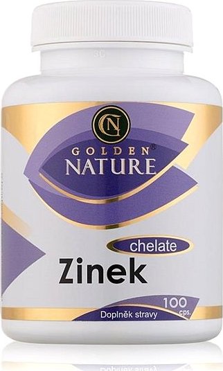 Golden Nature Zinek Chelate 100 tbl. od 122 Kč - Zbozi.cz