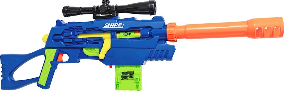 Buzz Bee Ultra-Tek Sniper Master Tek 48803 + terč Nerf Flash Strike + 50 šípů Accustrike - Zbozi.cz