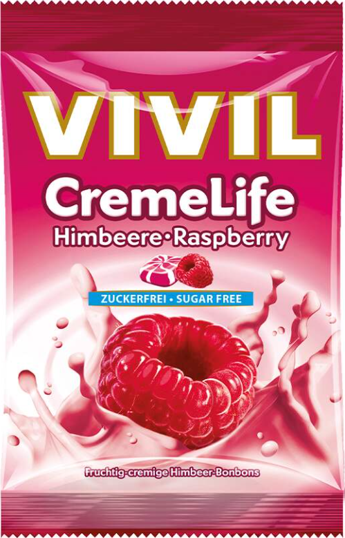 Vivil Creme life malina bez cukru 90 g od 55 Kč - Zbozi.cz
