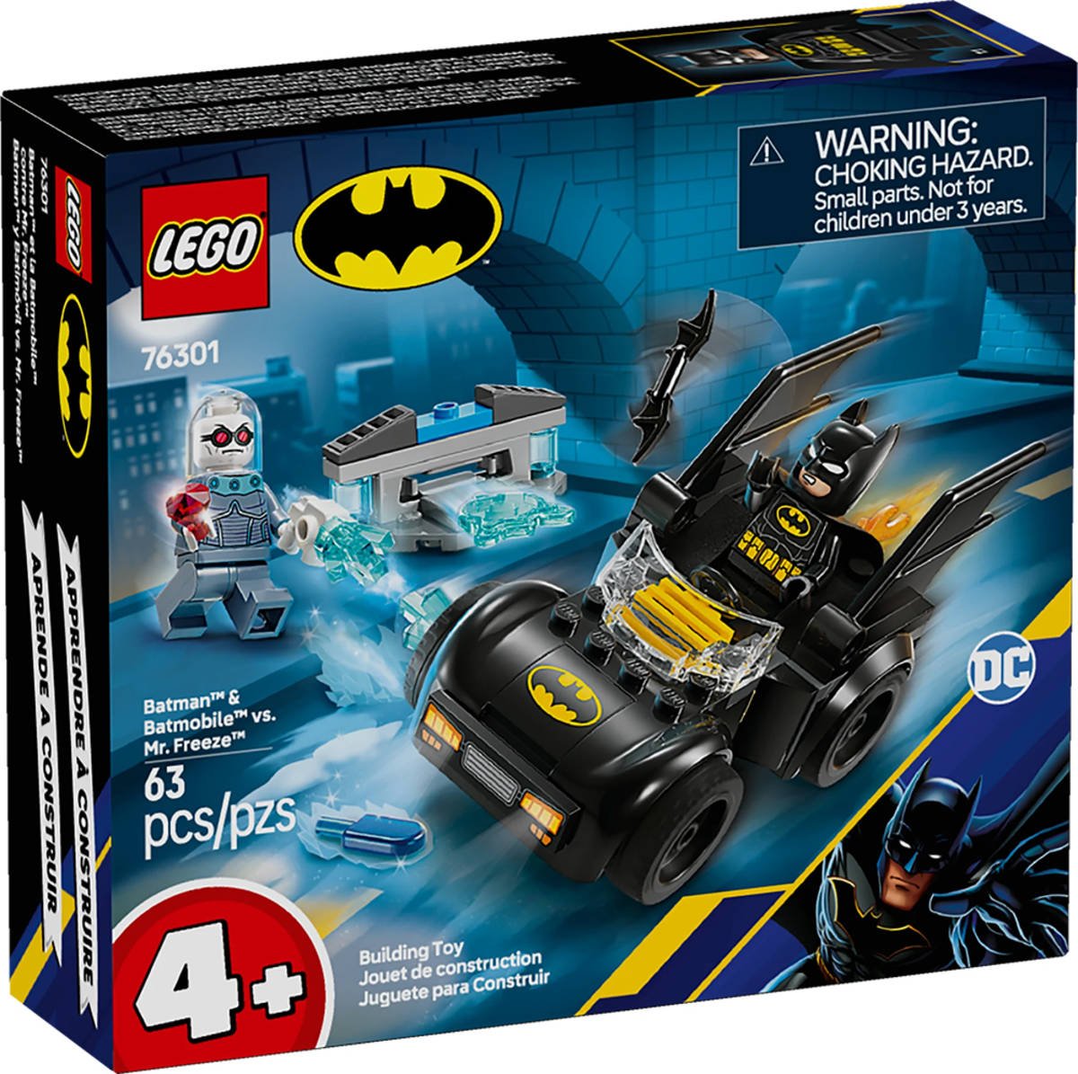LEGO Batman 76301 Batman a Batmobil vs. Mr. Freeze od 336 Kč - Zbozi.cz