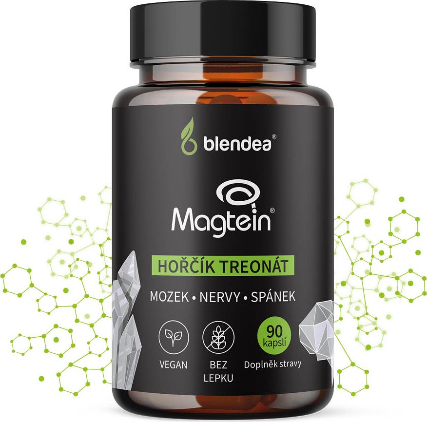 Blendea Magtein hořčík Treonát 90 cps. od 990 Kč - Zbozi.cz