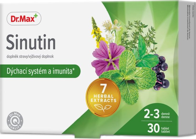 Dr. Max Sinutin 30 tbl. od 179 Kč - Zbozi.cz