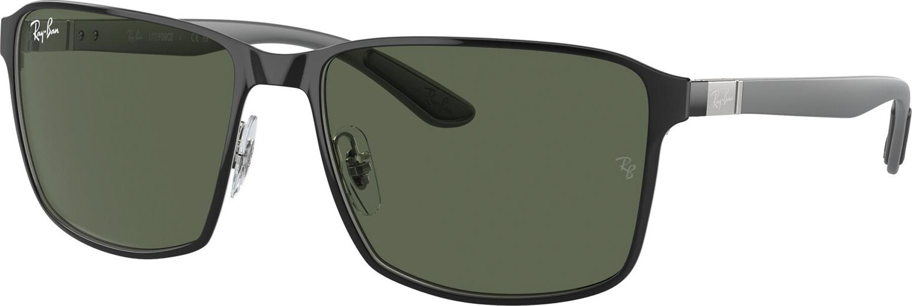 Ray-Ban RB3721 9144/71 stříbrné/zelené od 2 690 Kč - Zbozi.cz