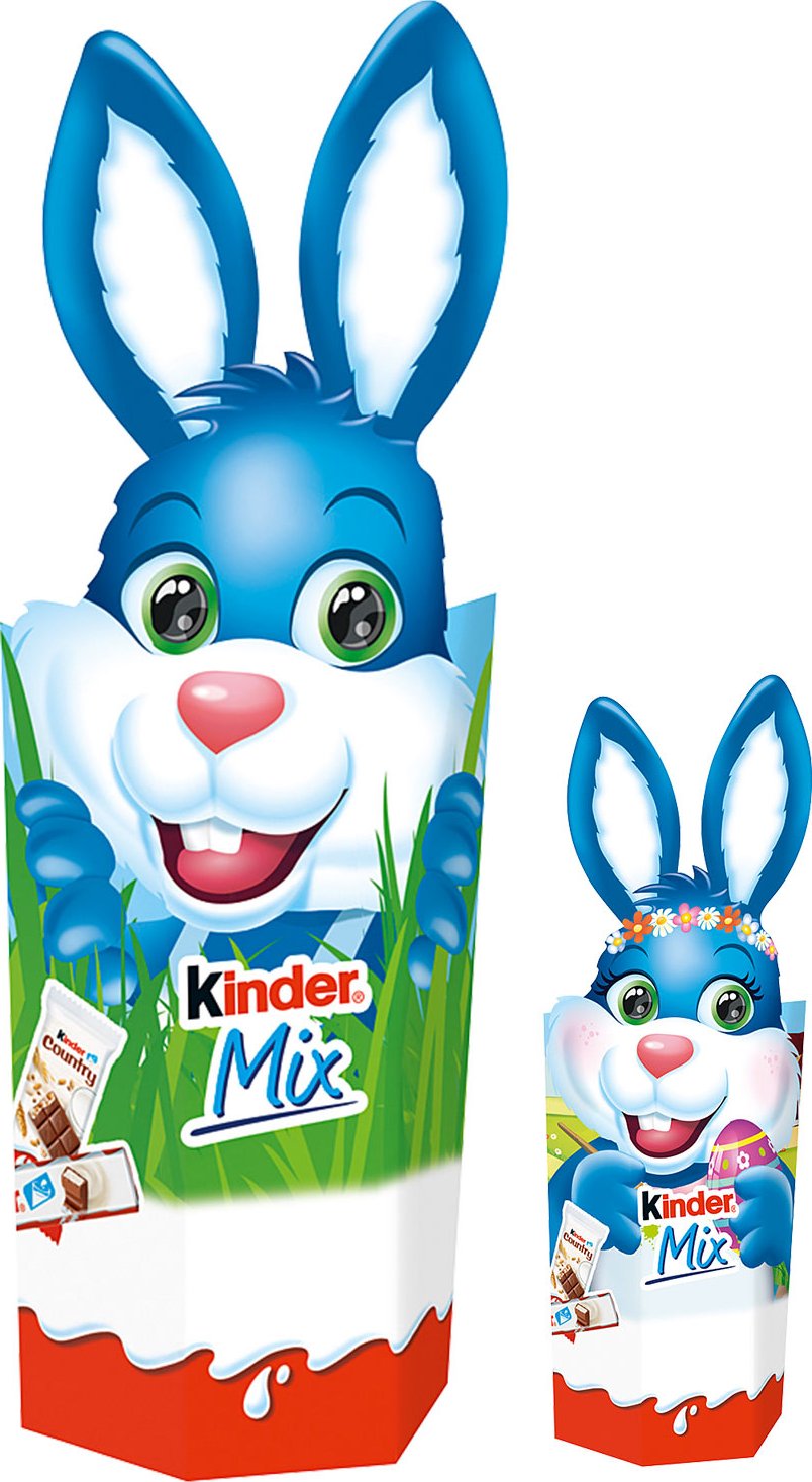 Kinder Mix velikonoční zajíček 120 g - Zbozi.cz