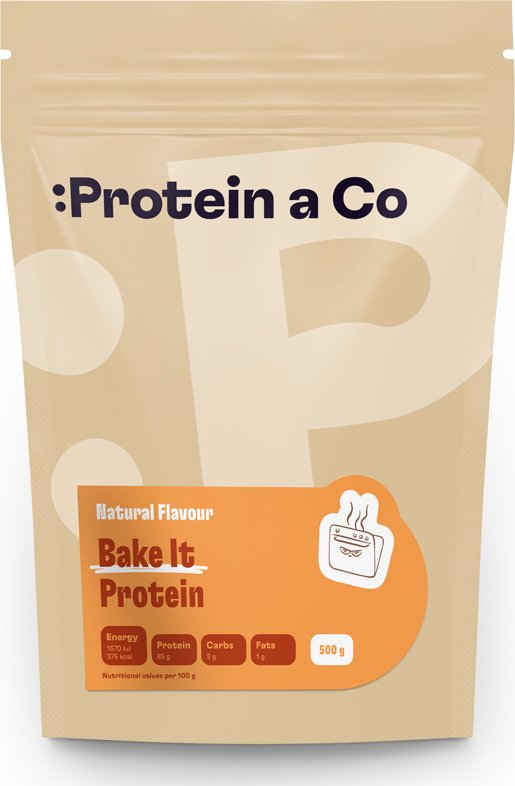 Protein a Co Bake it! 500 g Natural od 519 Kč - Zbozi.cz
