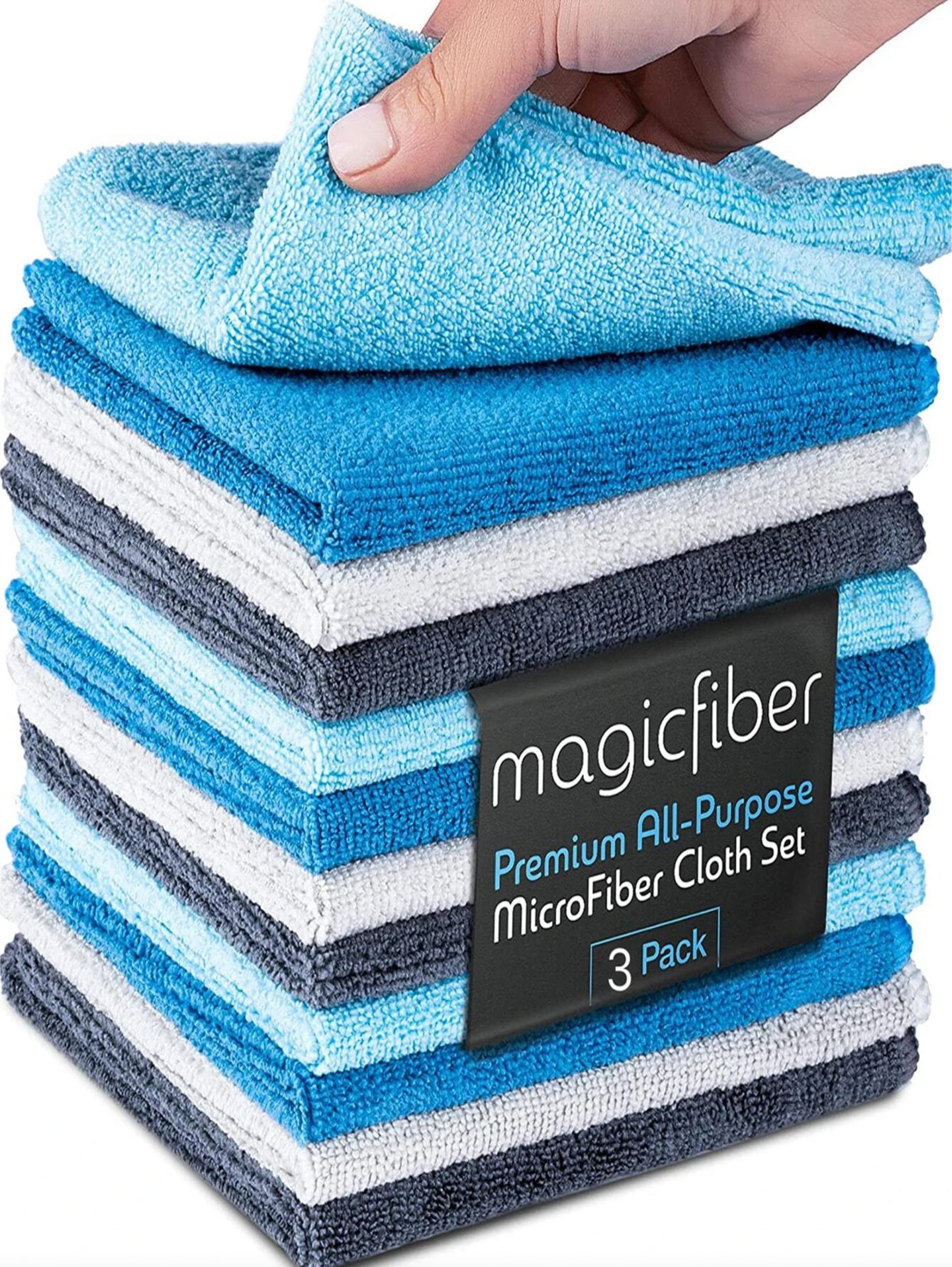 MagicFiber Premium All-Purpose kouzelná čistící utěrka z mikrovlákna ...