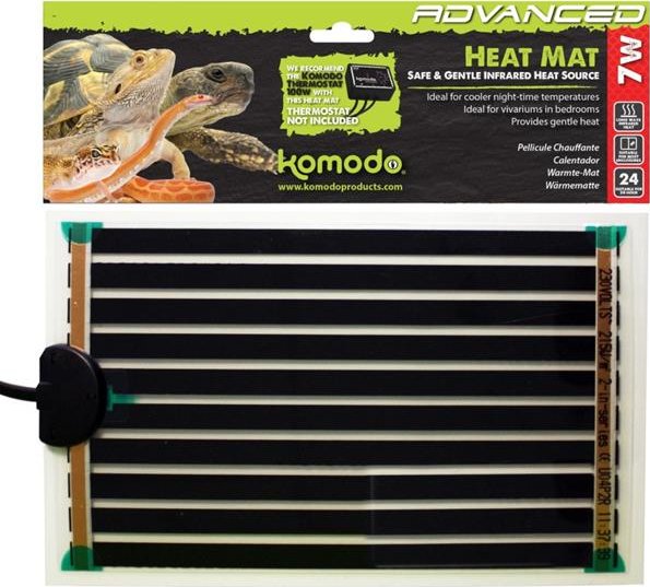 Komodo Advanced Heat Mat 7 W 14,2 x 27,4 cm od 489 Kč - Zbozi.cz