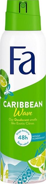 Fa Caribbean Wave Lemon deodorant 150 ml od 51 Kč - Zbozi.cz