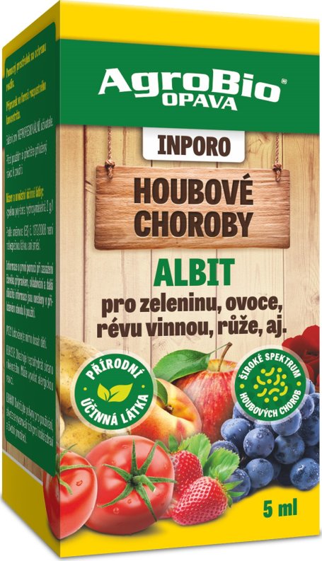 AgroBio Opava Inporo Albit houbové choroby od 73 Kč - Zbozi.cz