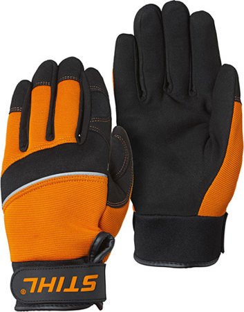 STIHL Dynamic Vent pracovní rukavice černé/oranžové L od 373 Kč - Zbozi.cz