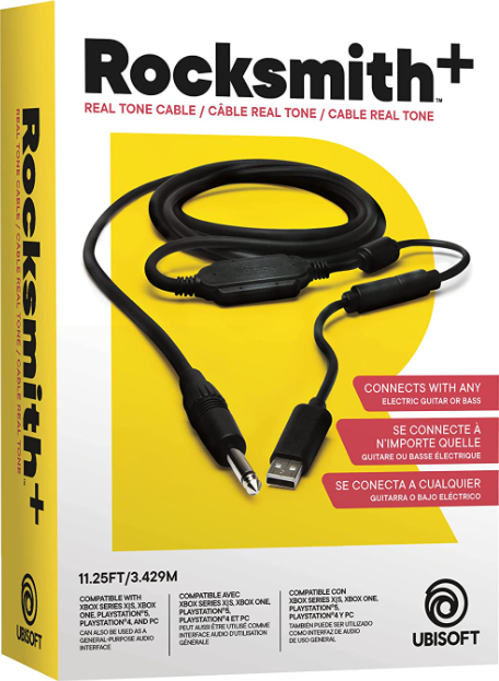 Ubisoft Rocksmith Real Tone Cable (PC/PS4/PS3/PS5/X360/XONE/XSX) PC DVD ...