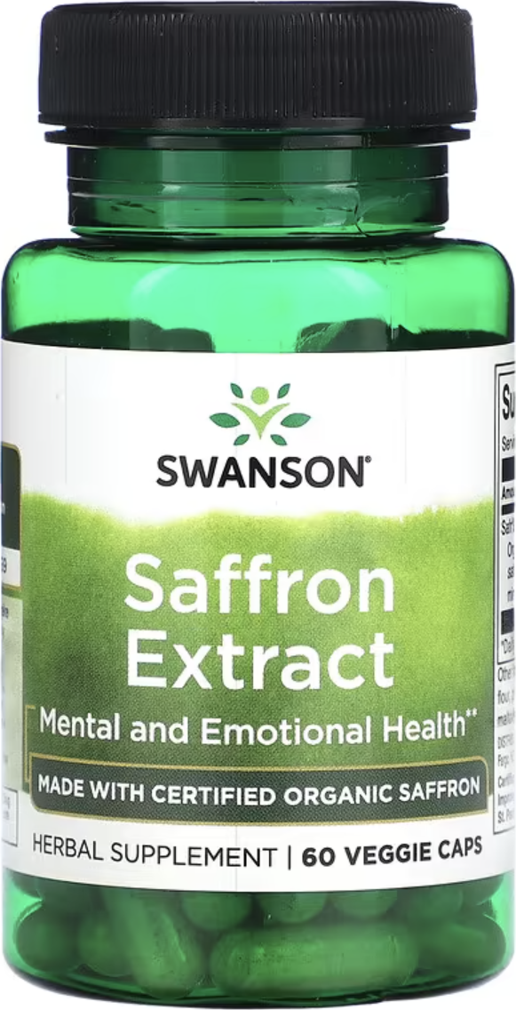 Swanson Saffron Extract 30 mg 60 cps. - Zbozi.cz