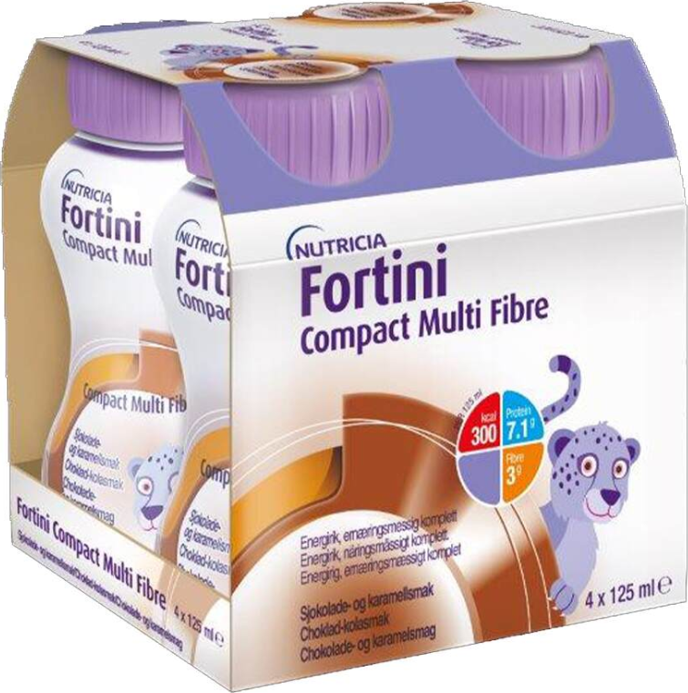 Nutricia Fortini Compact Multi Fibre 4x 125 ml od 280 Kč - Zbozi.cz