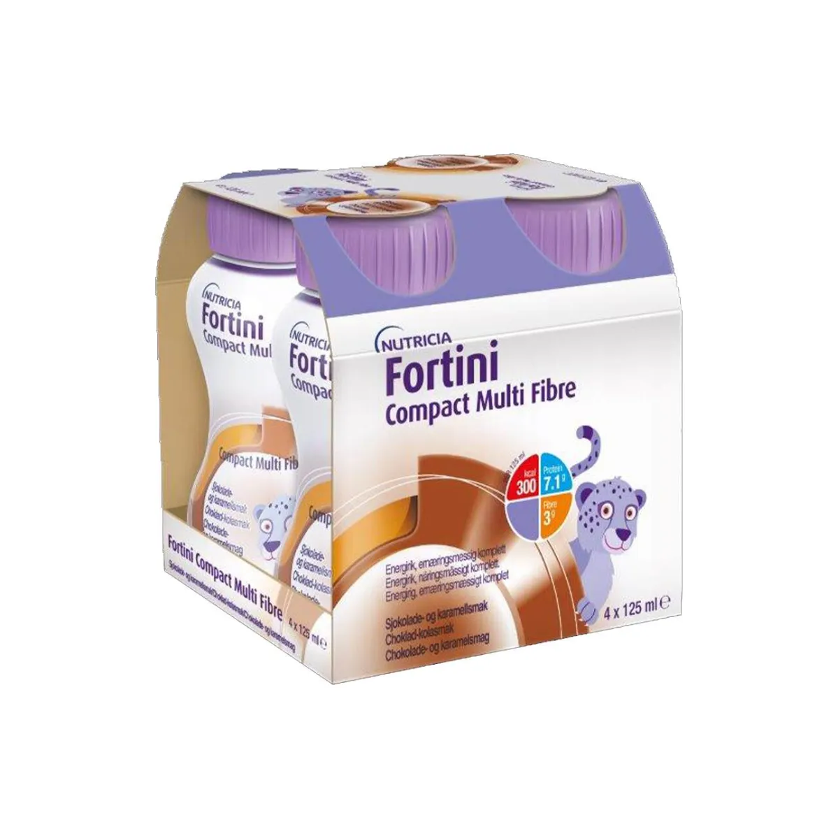 Foto Speciální výživa Nutricia Fortini Compact Multi Fibre 4x 125 ml ...
