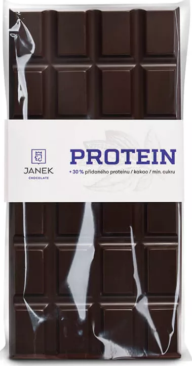 Čokoládovna Janek Proteinová čokoláda 72 % 85 g od 149 Kč - Zbozi.cz