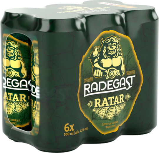 Radegast Ratar světlý ležák 10° 6x 500 ml plech od 190 Kč - Zbozi.cz