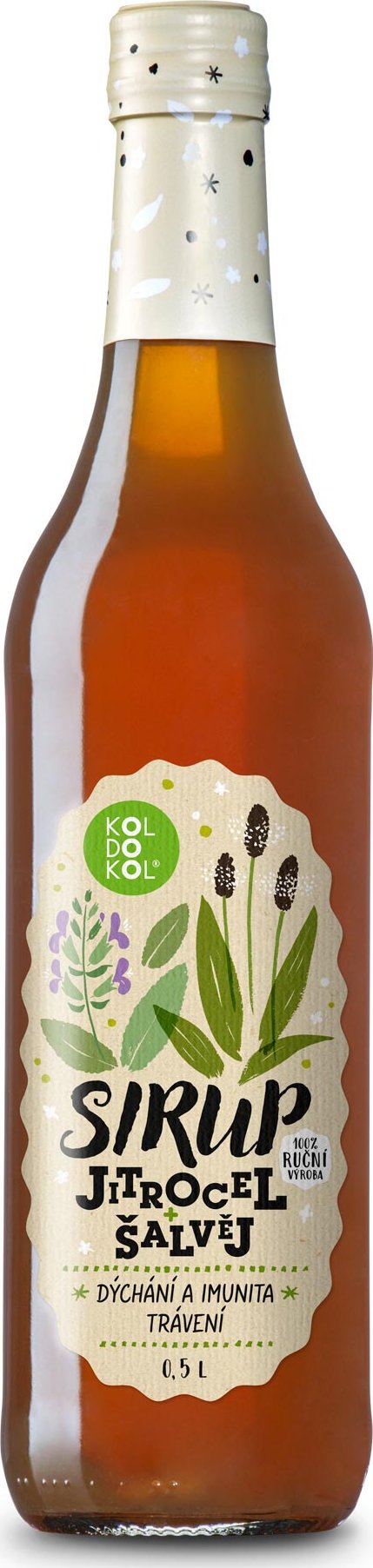 Koldokol Sirup jitrocel a šalvěj 500 ml od 113 Kč - Zbozi.cz