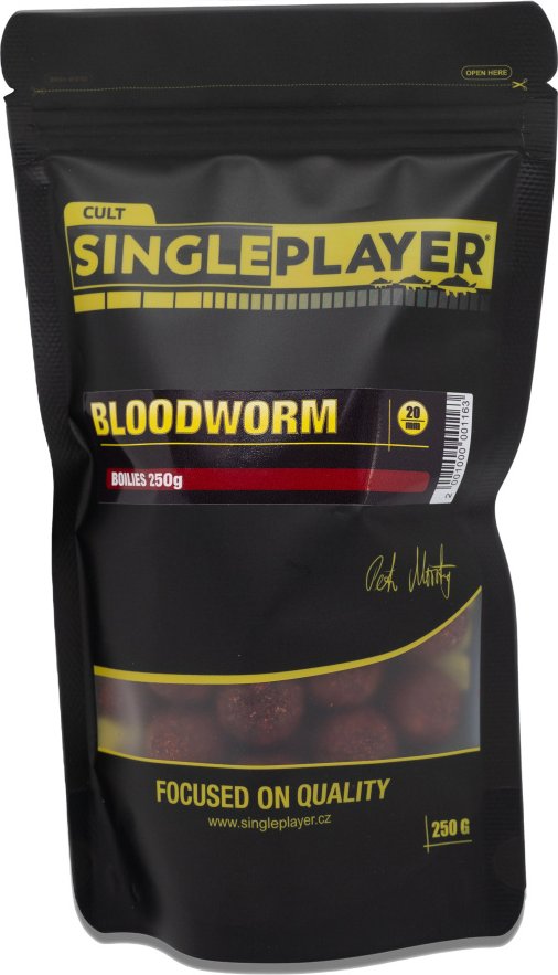 SinglePlayer Boilies 20 mm/250 g Bloodworm od 159 Kč - Zbozi.cz