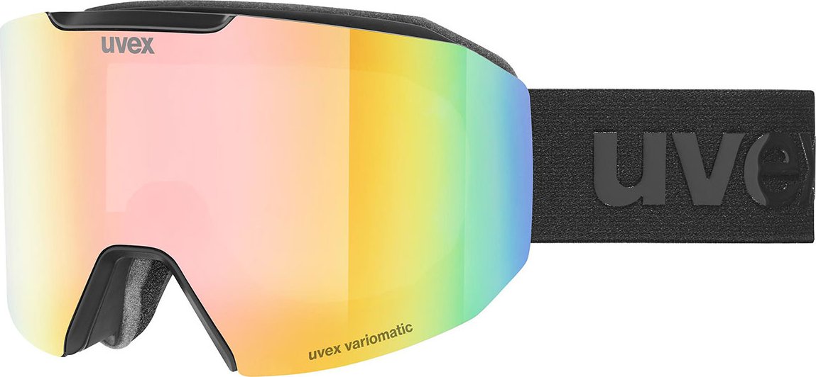 UVEX EVIDNT Attract V OTG Black Mat /Mir Rainbow Contrastview Yellow ...