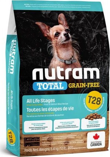Nutram Dog Total Grain Free T28 Small Salmon/Trout 2 kg od 599 Kč ...