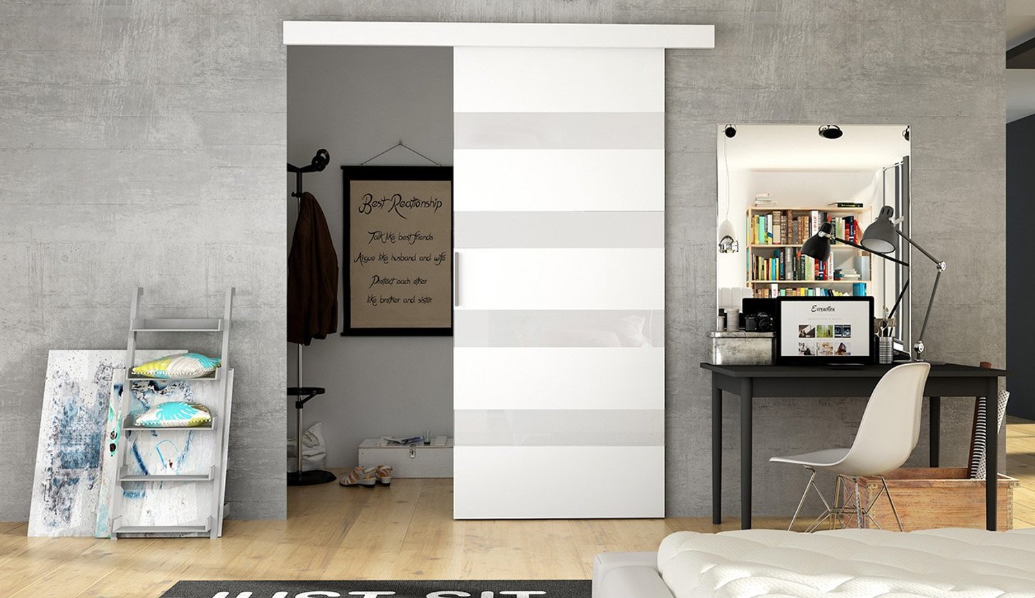 Ankon Meble Marti V 86/205/1,6 bílé od 2 909 Kč - Zbozi.cz